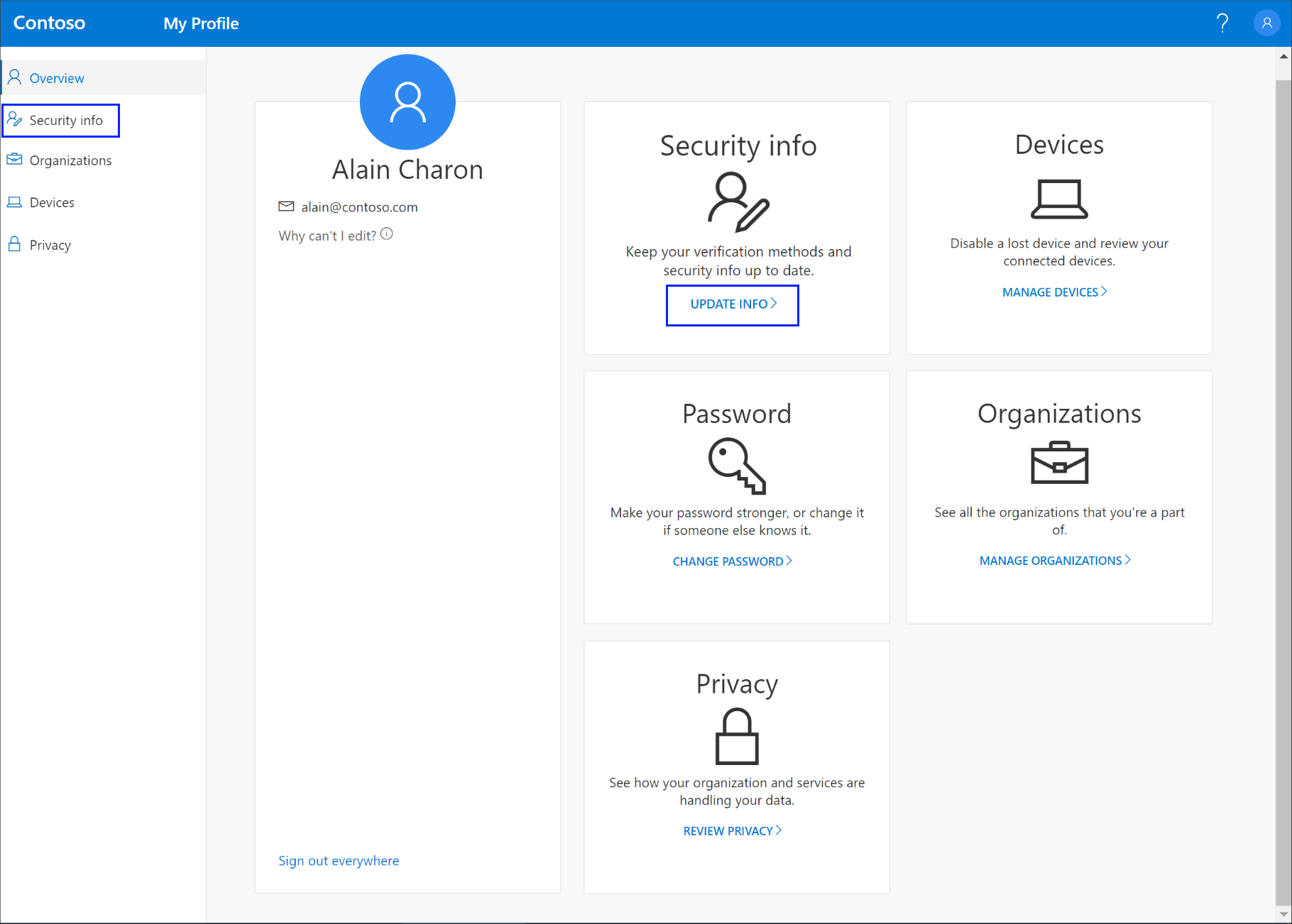 Set up the Microsoft Authenticator app from the Security info page – BaseHost